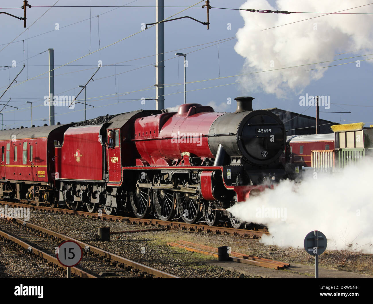Galatea steam train hi-res stock photography and images - Alamy
