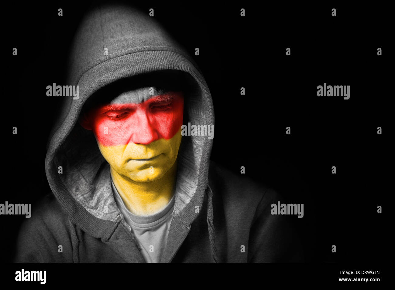 Sad football fan hi-res stock photography and images - Alamy