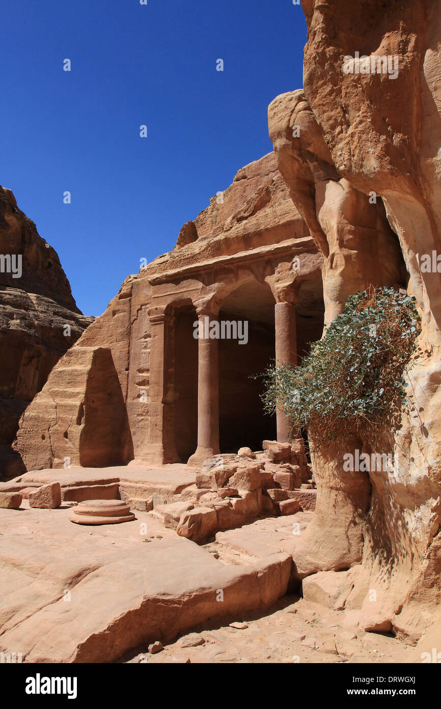 The Garden Hall (200 BC-200 AD), located among the Wadi Al Farasa ...