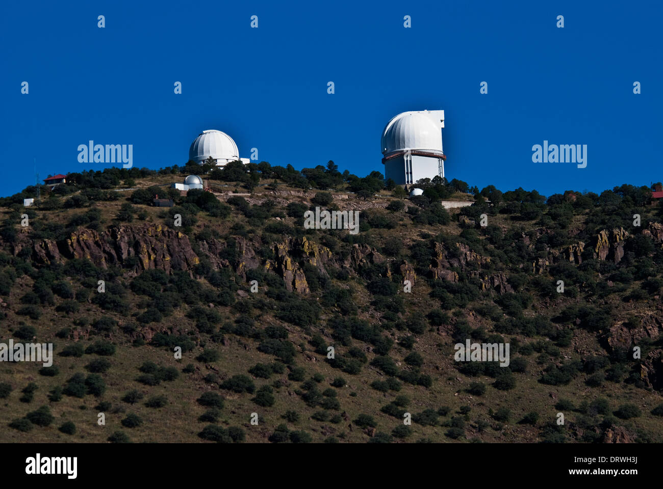 McDonald Observatory Davis Mountains Texas USA Stock Photo - Alamy