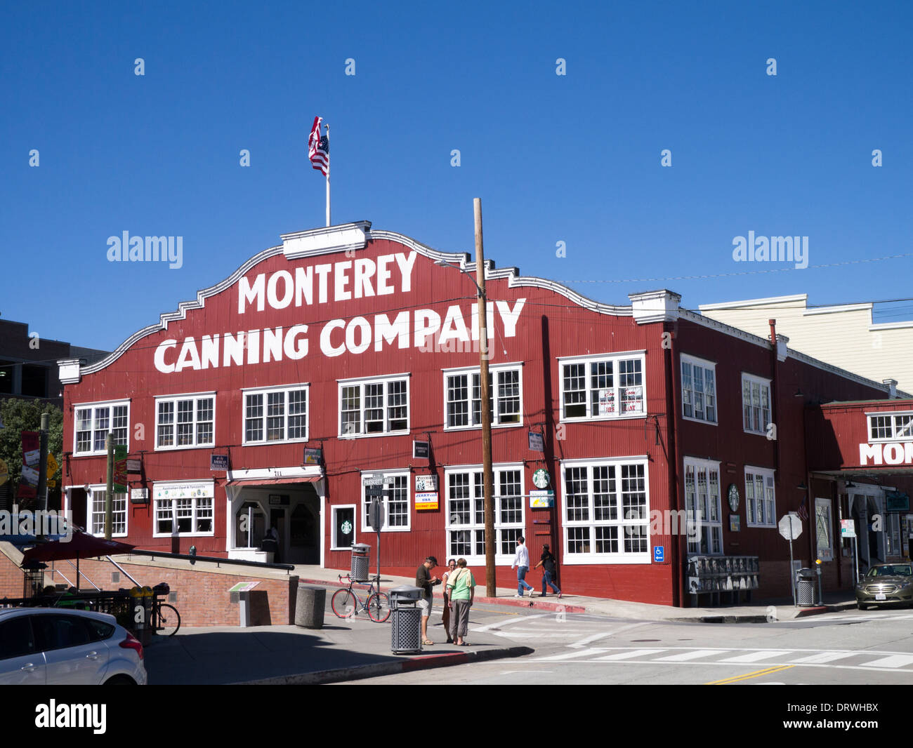 Cannery Row in Monterey, California USA Stock Photo - Alamy