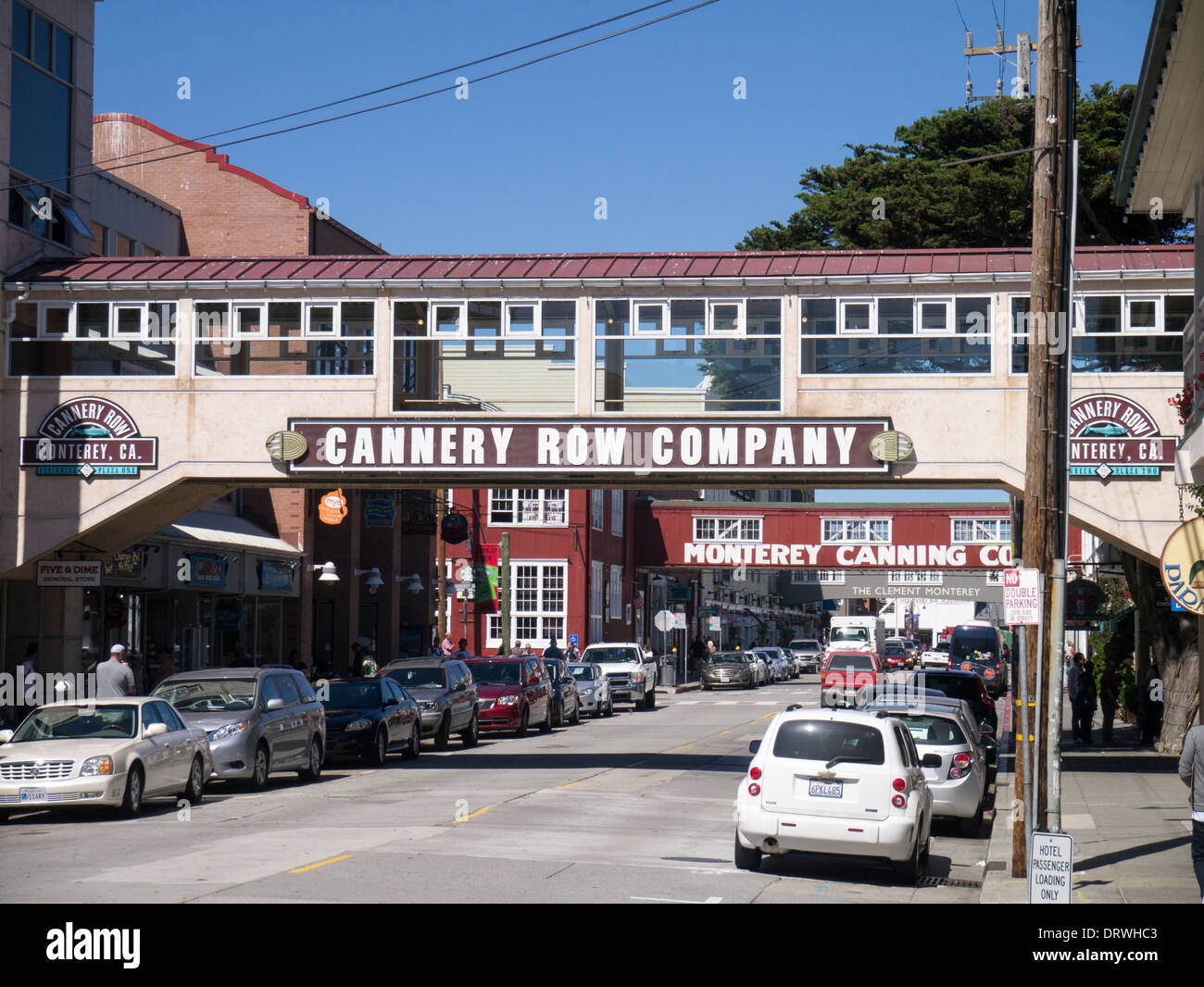 Cannery Row in Monterey, California USA Stock Photo - Alamy