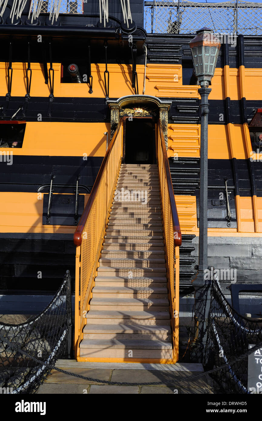 Hms victory old dockyard portsmouth hi-res stock photography and images ...