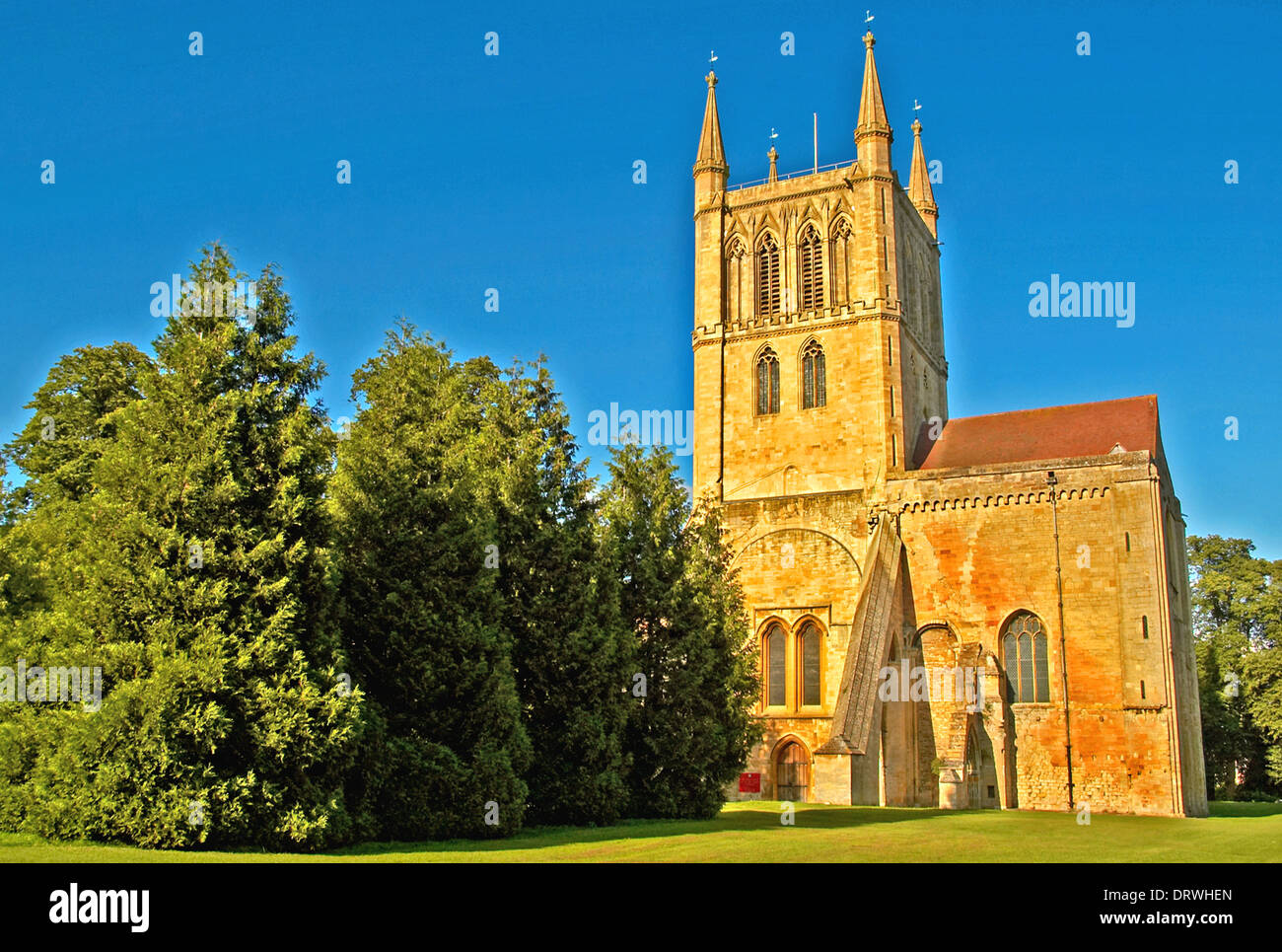 Pershore Abbey was virtually destroyed by King Henry VIII during the ...
