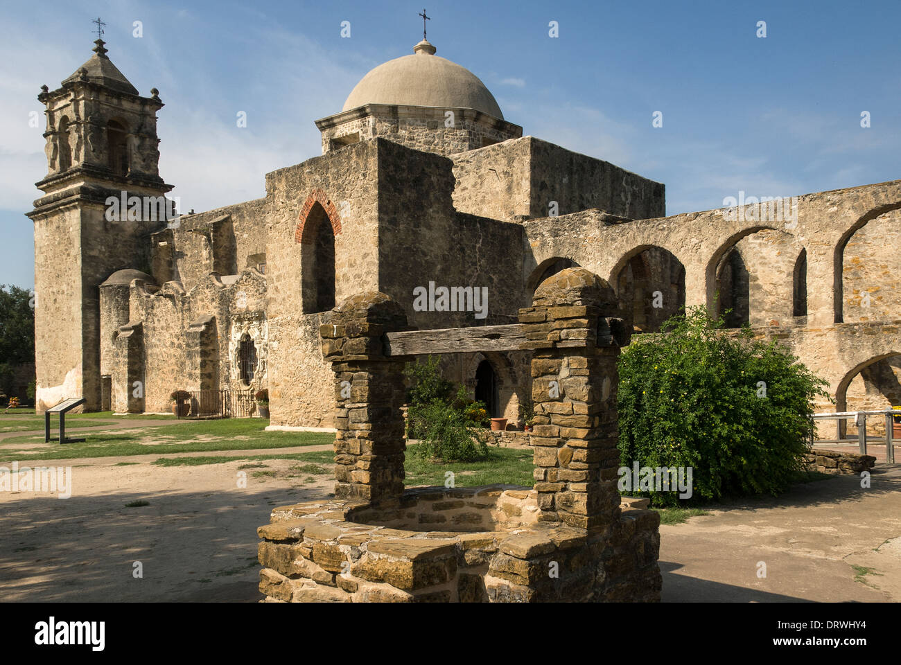 Mission San Jose San Antonio Missions National Historic Park. Texas USA ...