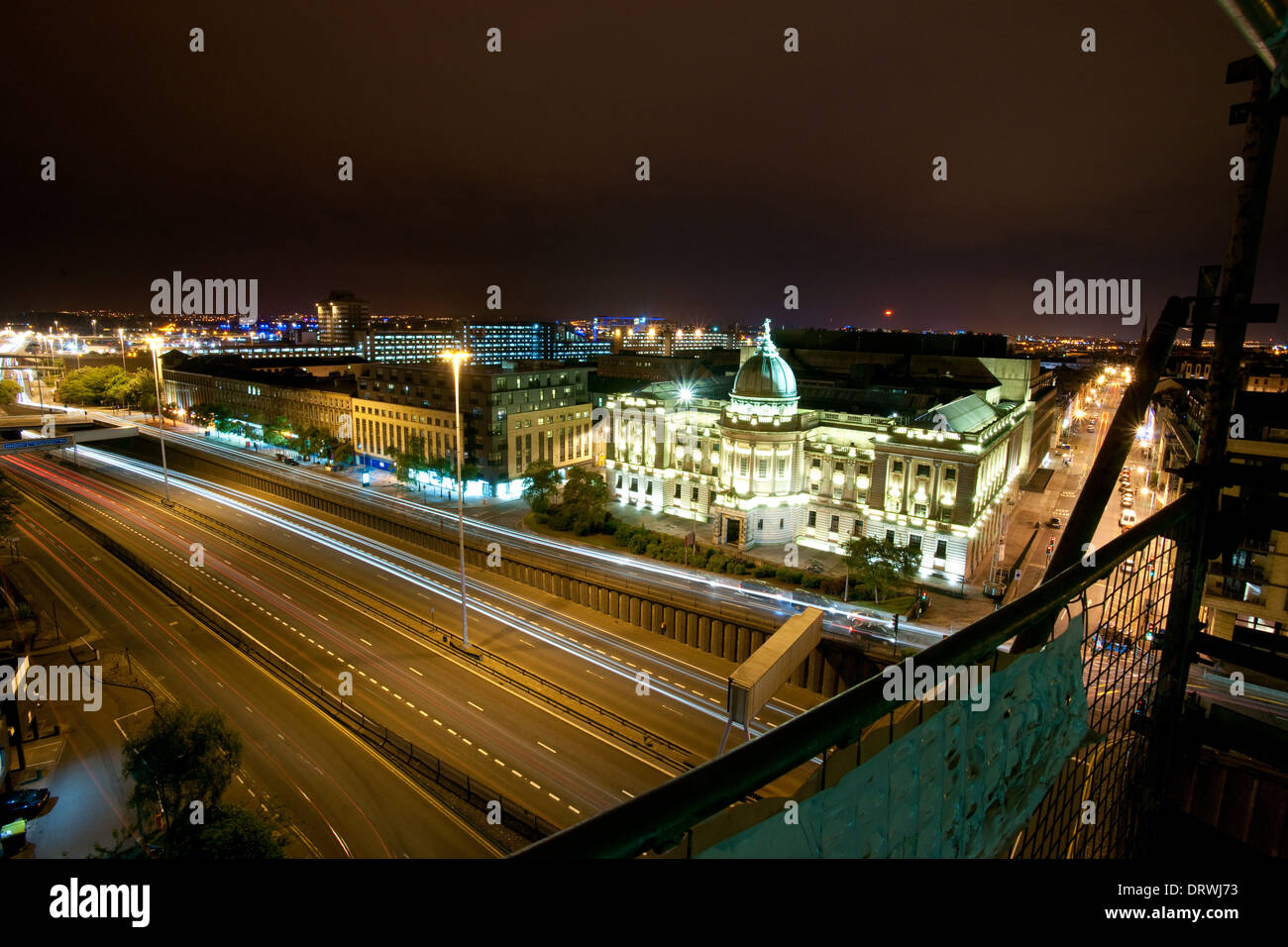 Glasgow's Mitchell Library from above Stock Photo - Alamy