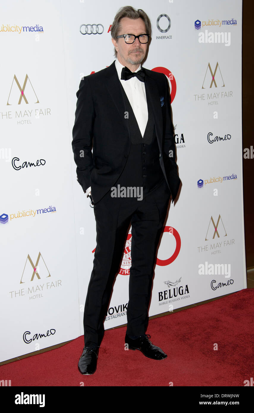 Gary Oldman with his award the Dilys Powell Award for Excellence in ...