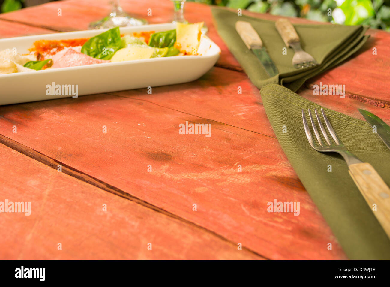 Vintage eating spagetti hi-res stock photography and images - Alamy