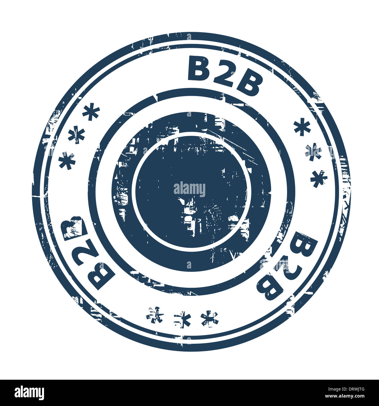 B2B concept stamp concept stamp isolated on a white background Stock ...