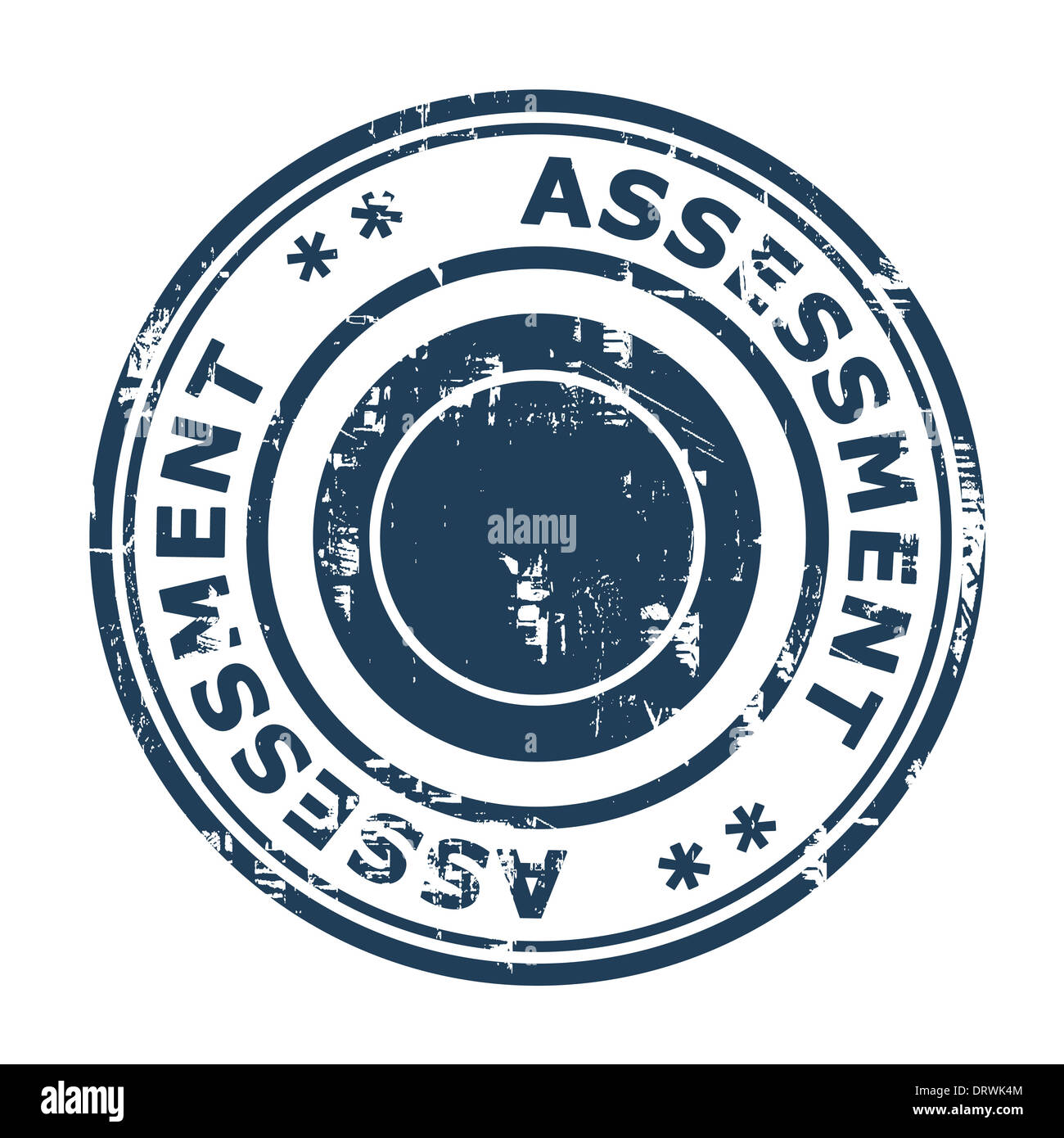 Business assessment concept stamp isolated on a white background Stock ...