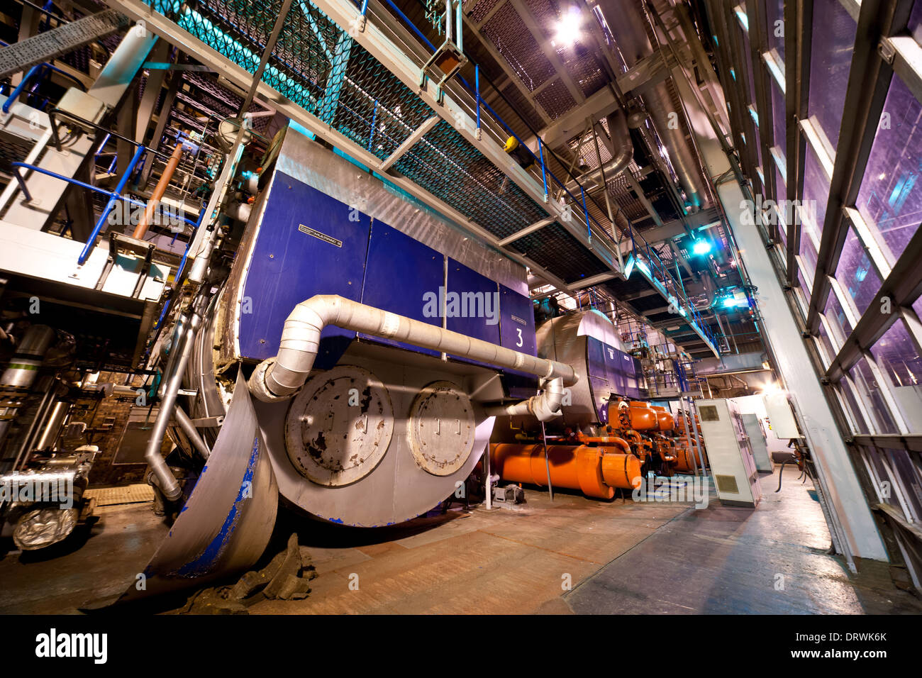 Boilers in distillery power station hi-res stock photography and images ...