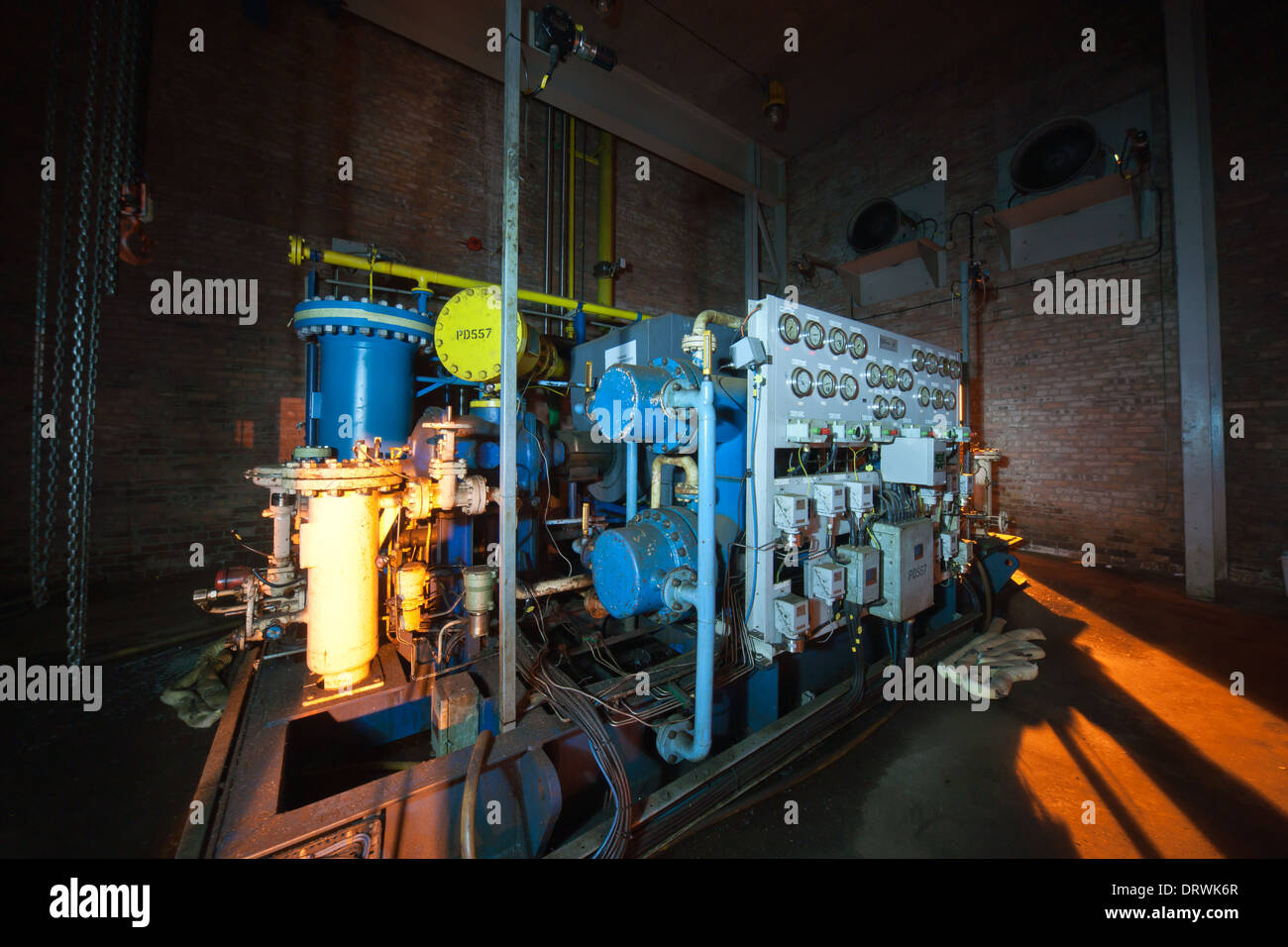 A large compressor Stock Photo - Alamy