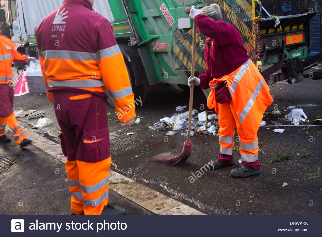 Sweeping Up Litter High Resolution Stock Photography and Images - Alamy