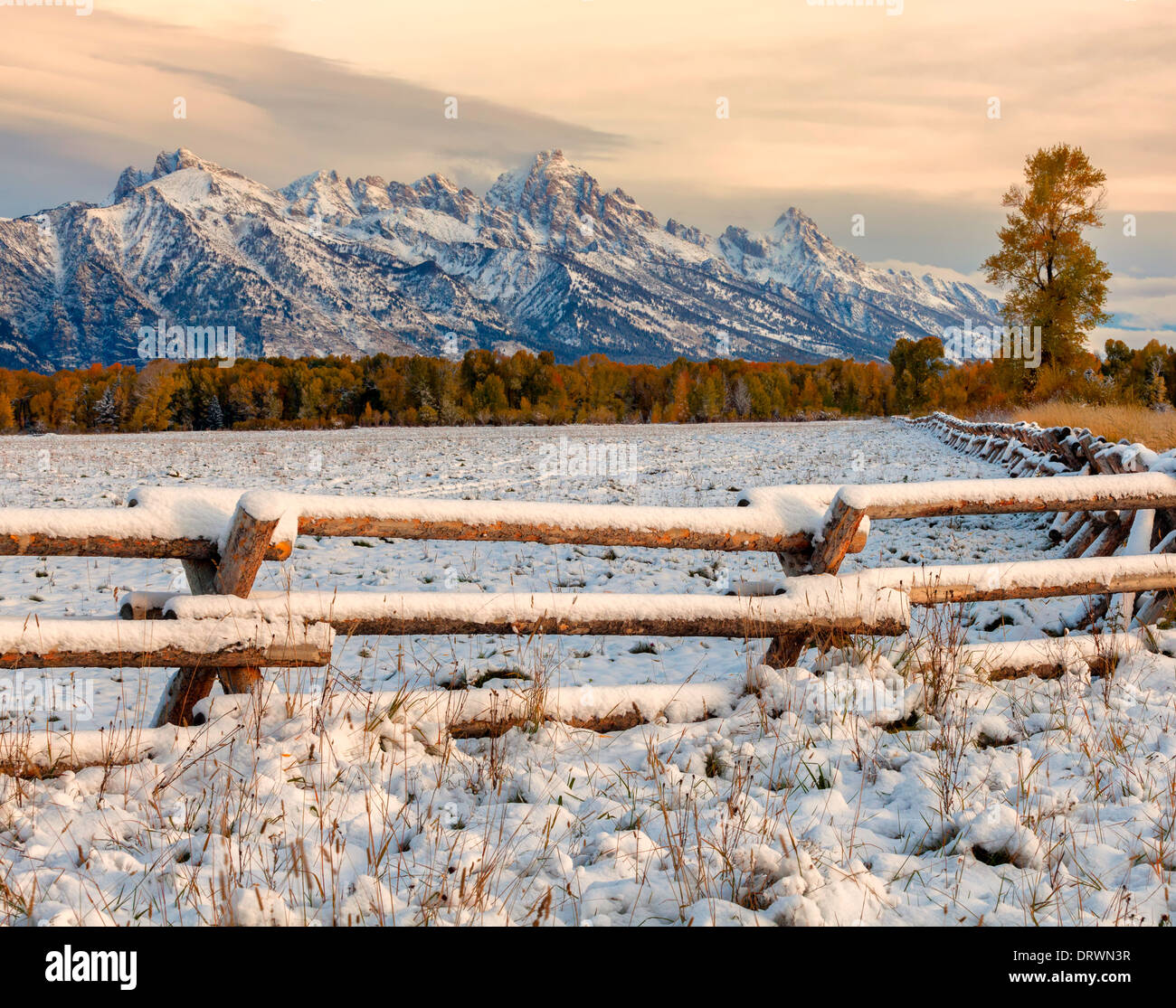 Grand Tetons Ranch Stock Photo - Alamy