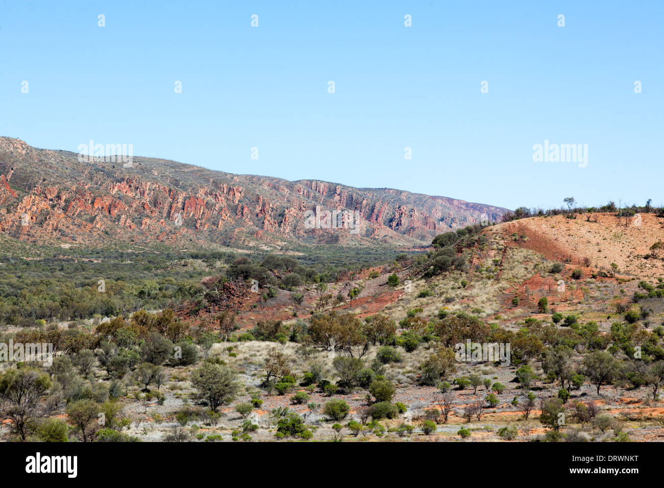 West Macdonnell Ranges Australia scene Stock Photo - Alamy