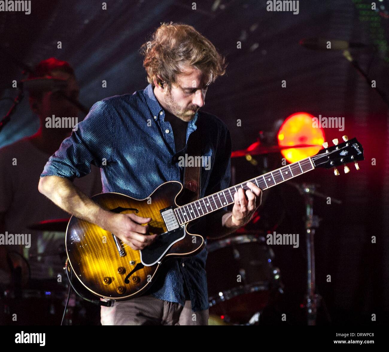 Hollywood, California, USA. 22nd Jan, 2014. Young the Giant performed ...