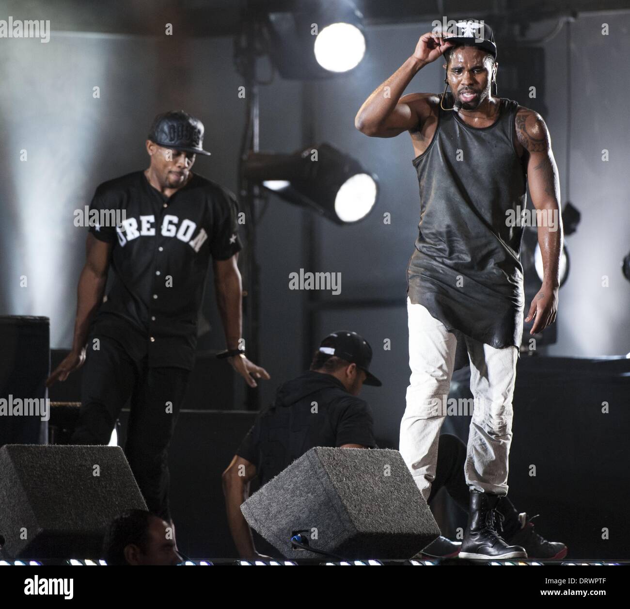 Hollywood, California, USA. 23rd Jan, 2014. American R&B singer and ...