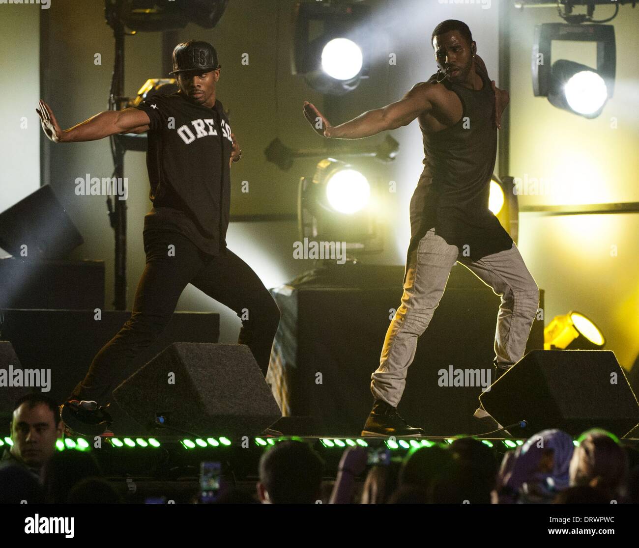 Hollywood, California, USA. 23rd Jan, 2014. American R&B singer and ...