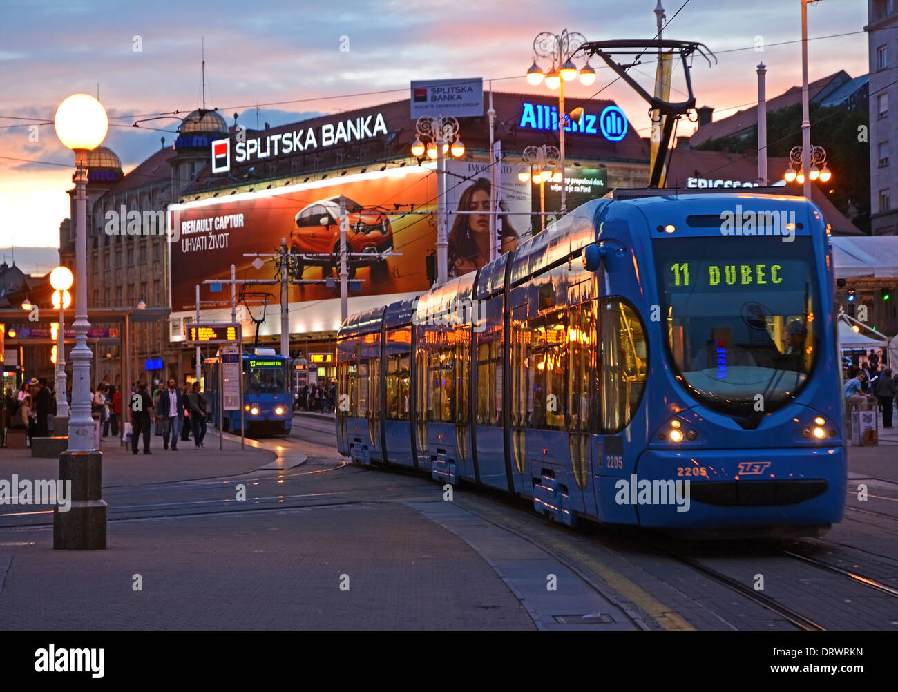 Blue Tram Stock Photos & Blue Tram Stock Images - Alamy