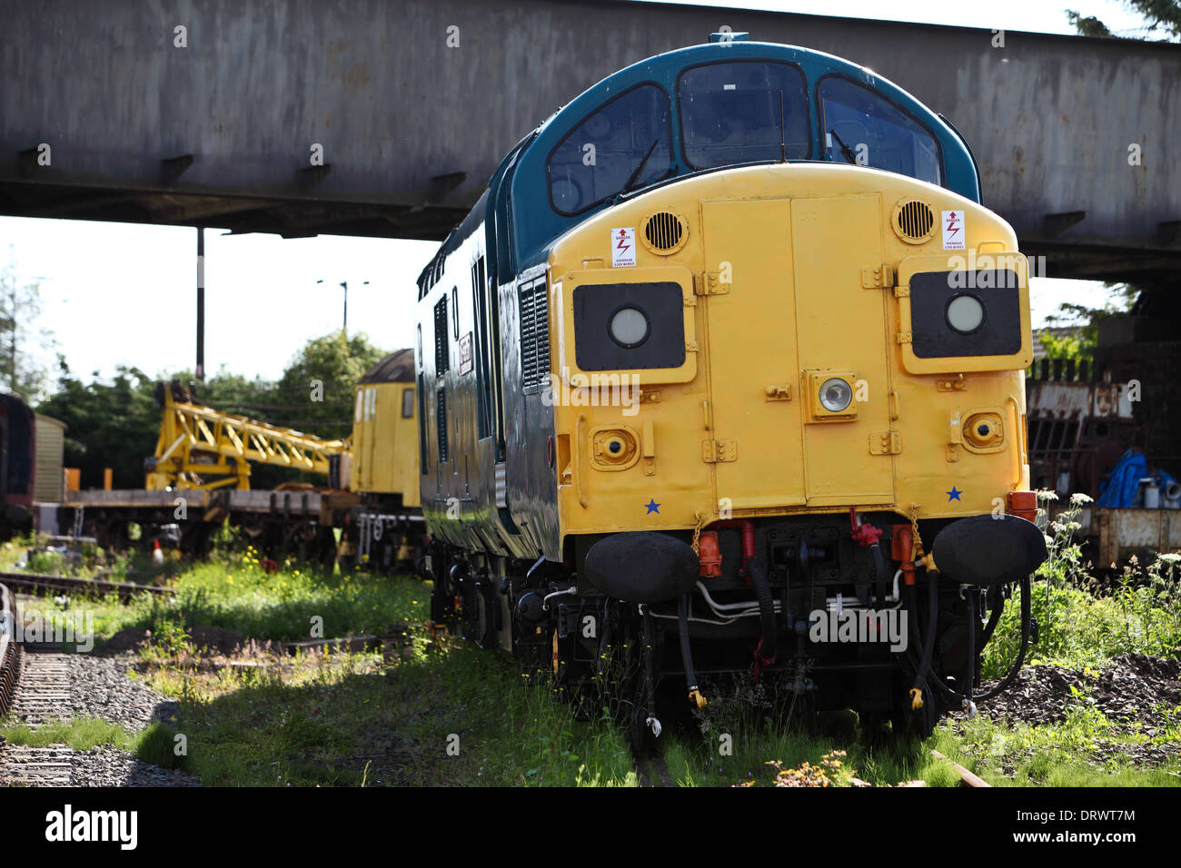 English electric type 3 british rail class 37 hi-res stock photography ...