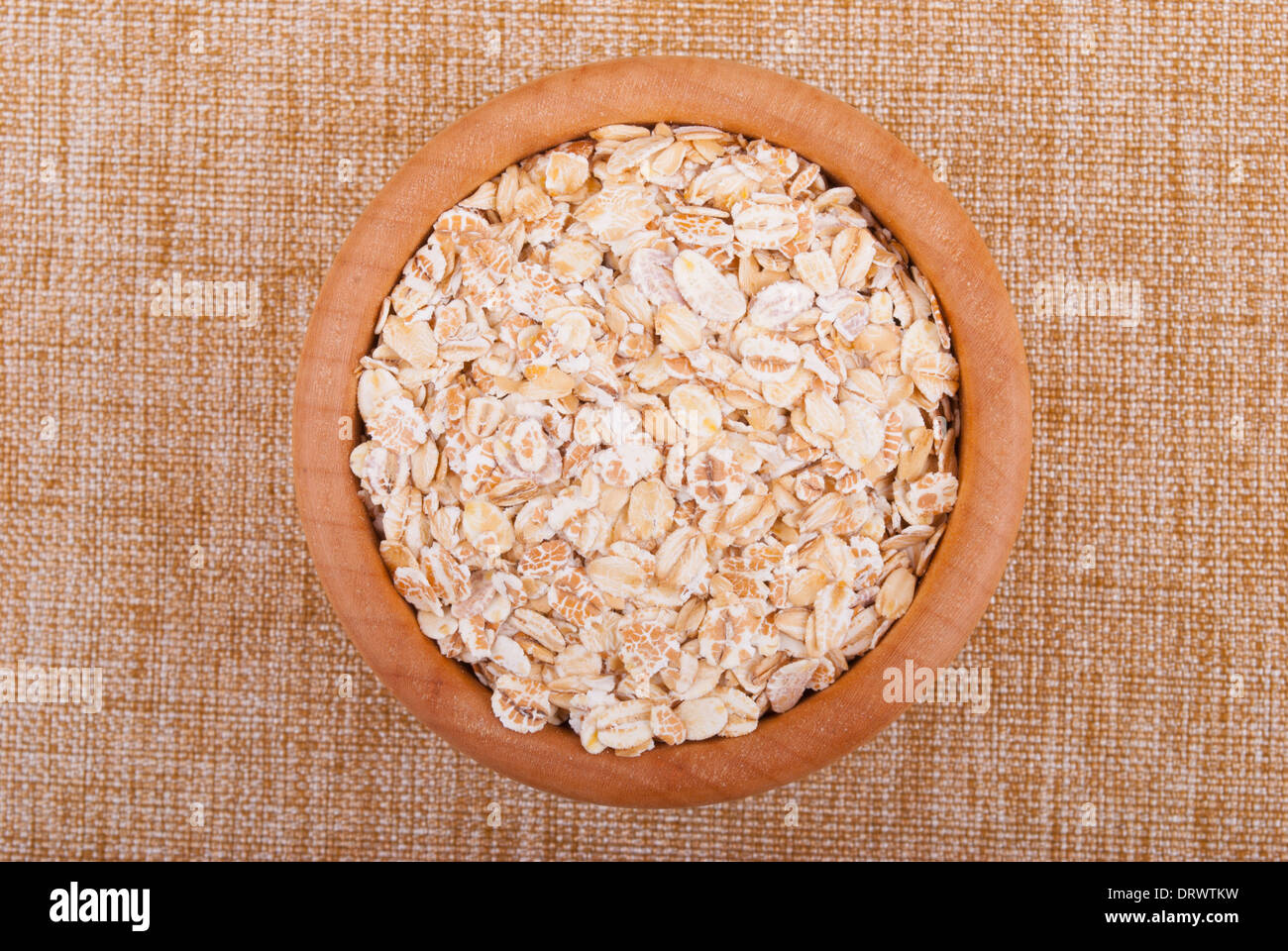 Plate with cereal Stock Photo - Alamy