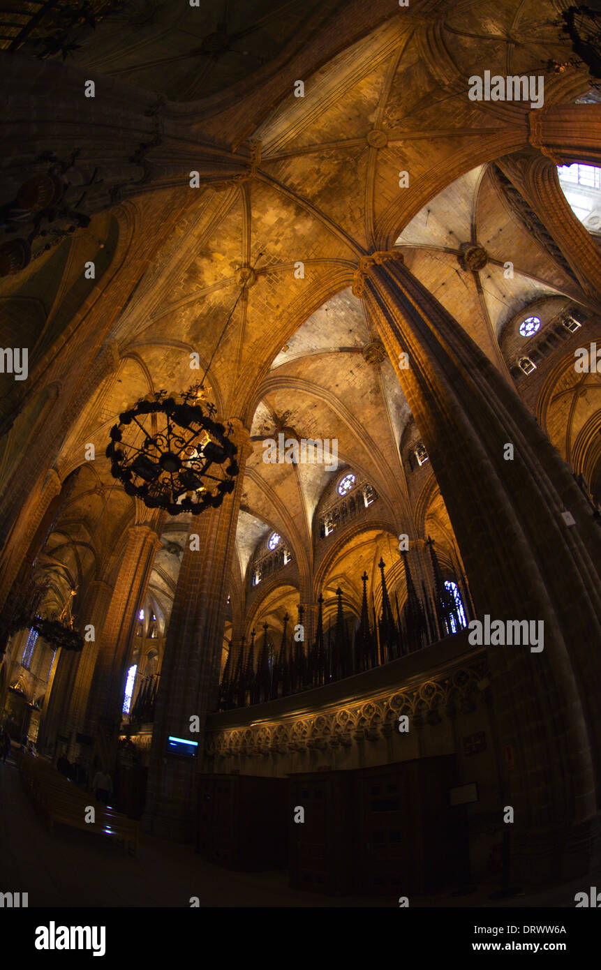 Interior of old cathedral hi-res stock photography and images - Alamy