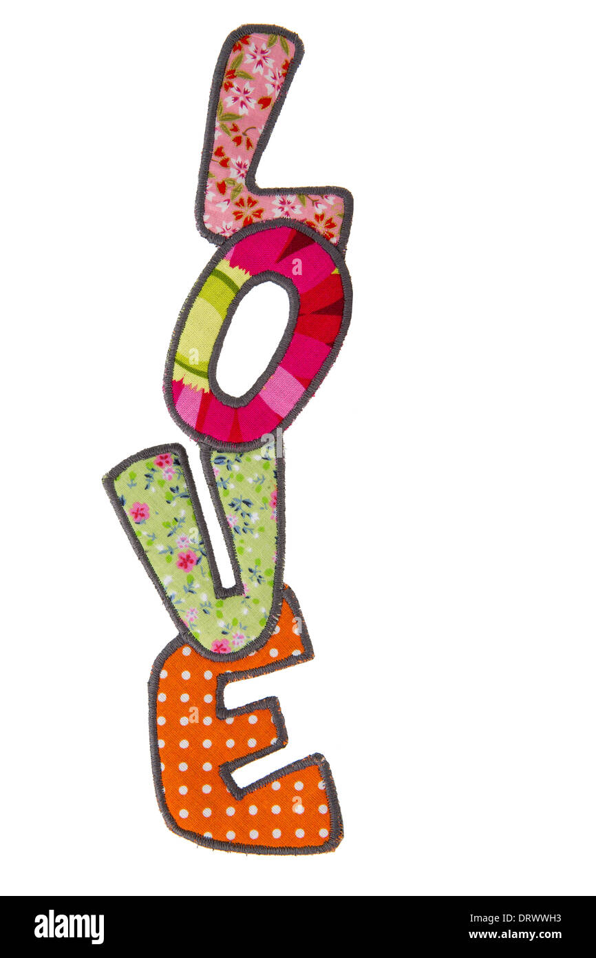 love write in Tissue Stock Photo - Alamy