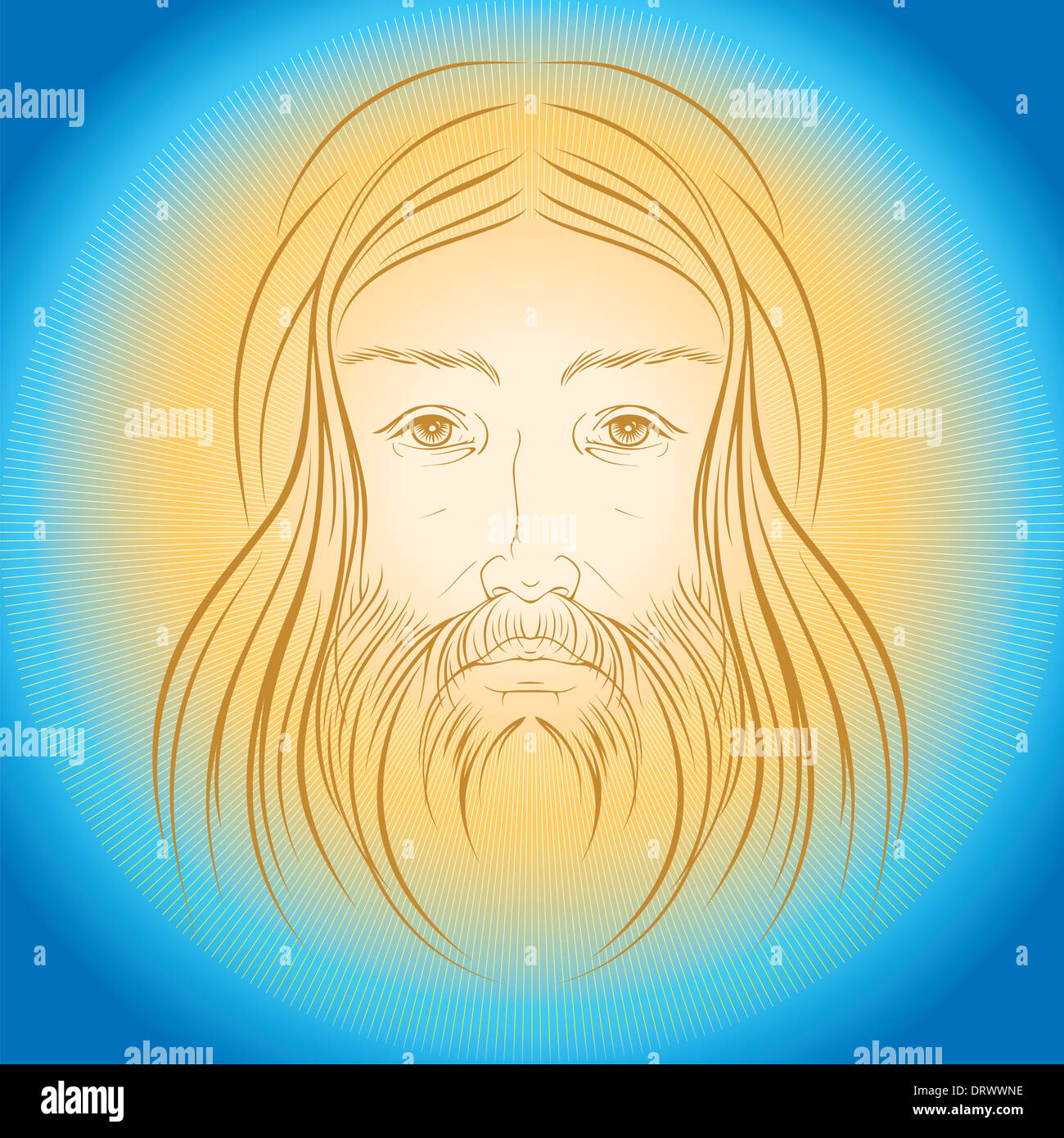 Cartoon jesus christ hi-res stock photography and images - Alamy