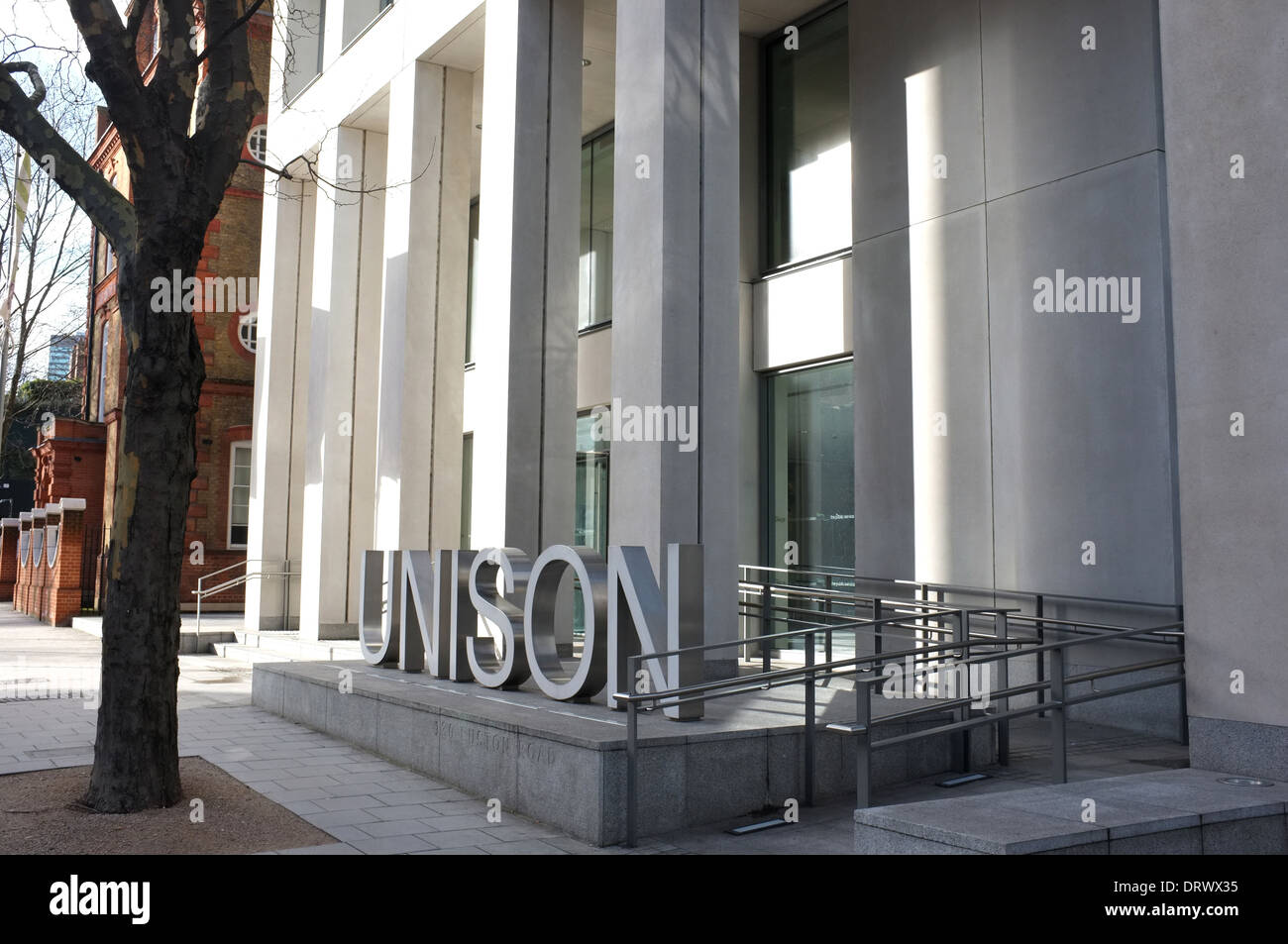 unison trade union headquarters euston road london nw1 uk 2014 Stock ...