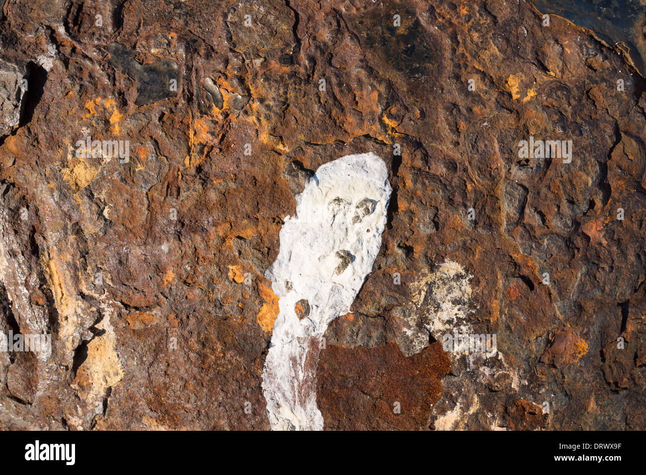 Full frame take of a sheet of rust metal Stock Photo - Alamy