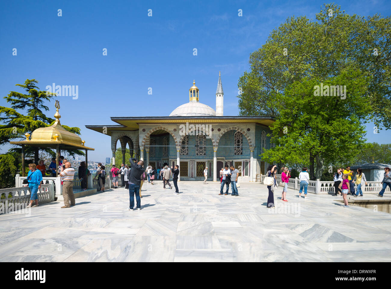 Istanbul, Topkapi Palace, fourth courtyard, the Baghdad kiosk Stock ...