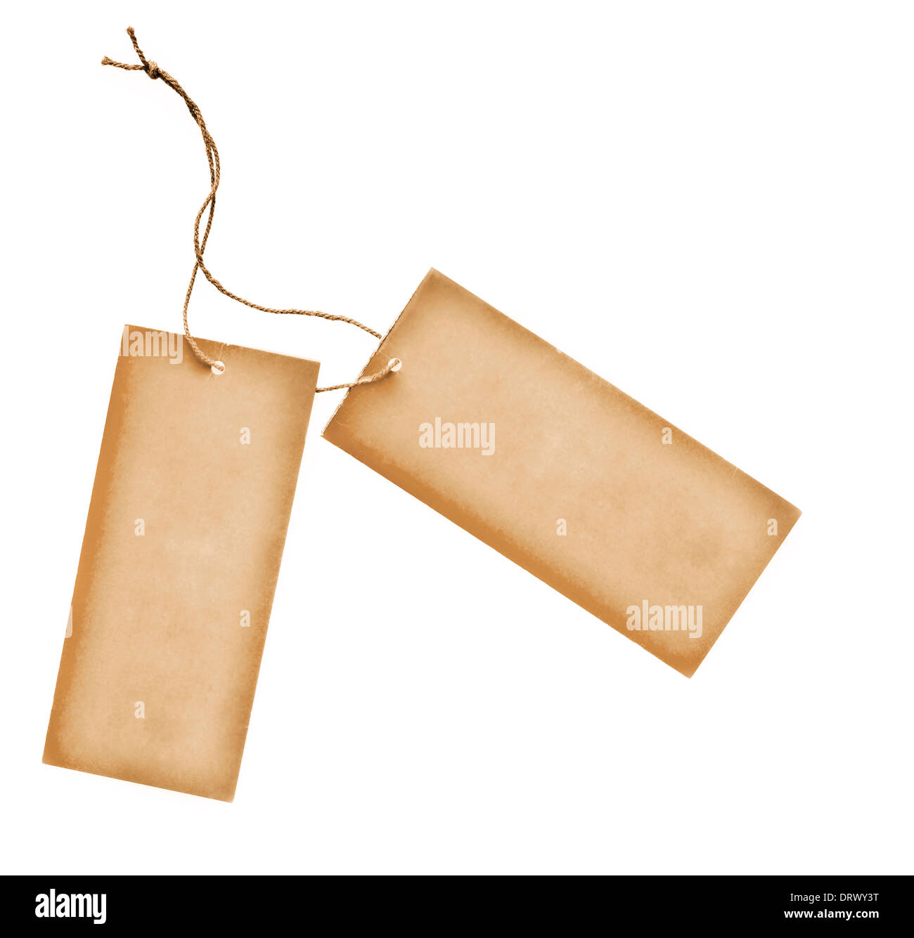 Two blank paper price Cut Out Stock Images & Pictures - Alamy