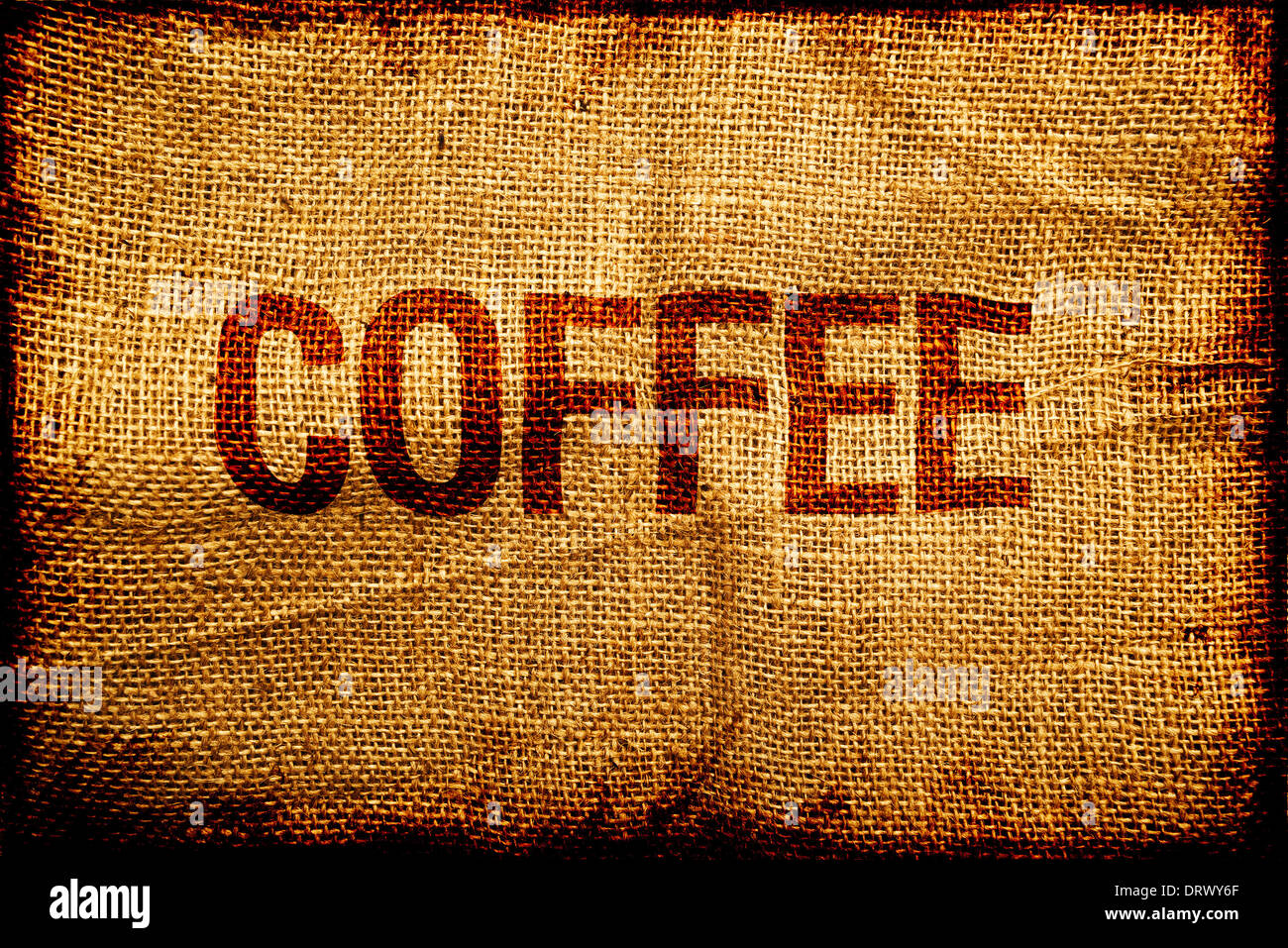 Coffee sack texture hi-res stock photography and images - Alamy