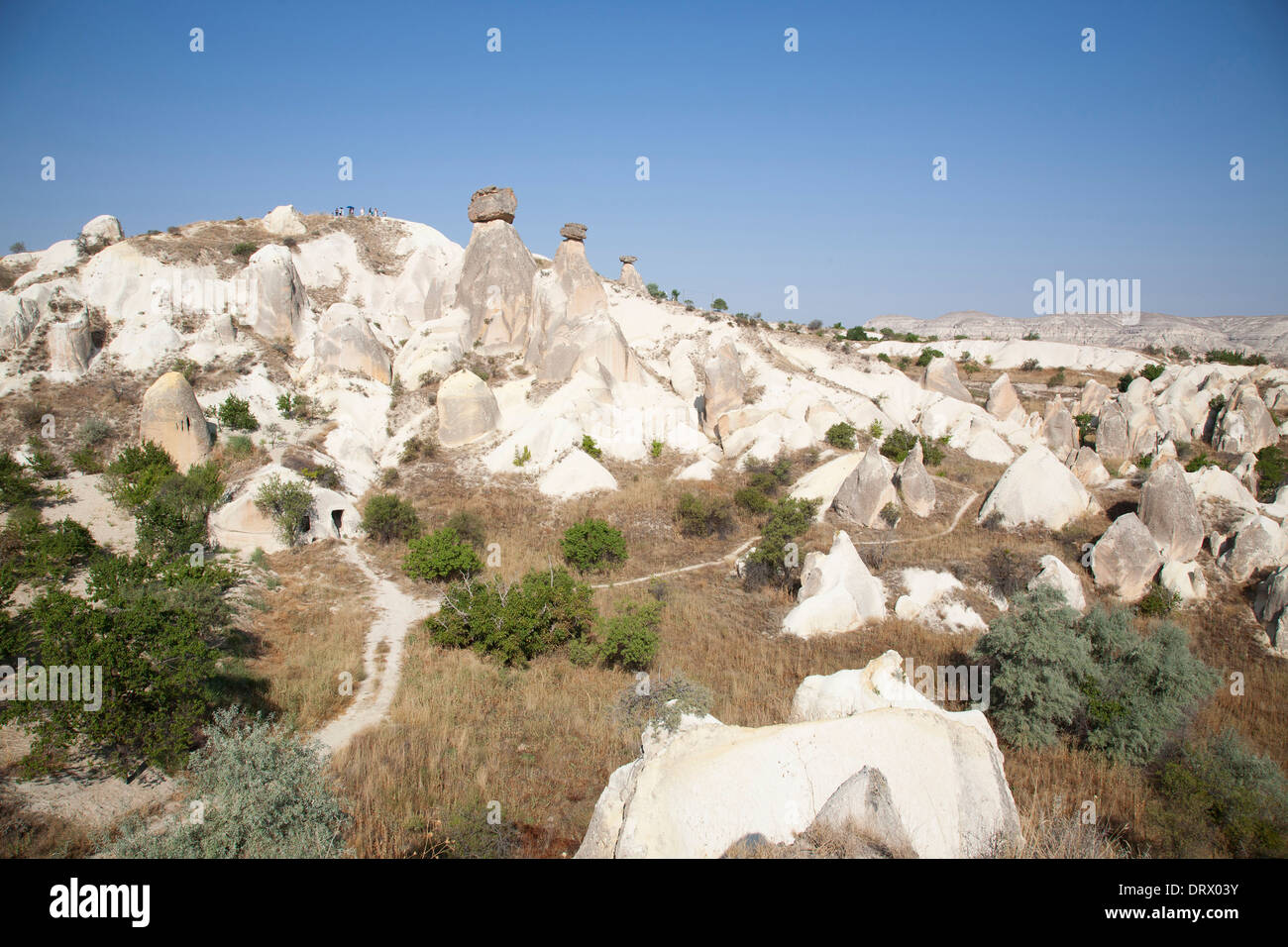 landscape around urgup, cappadocia, anatolia, turkey, asia Stock Photo ...