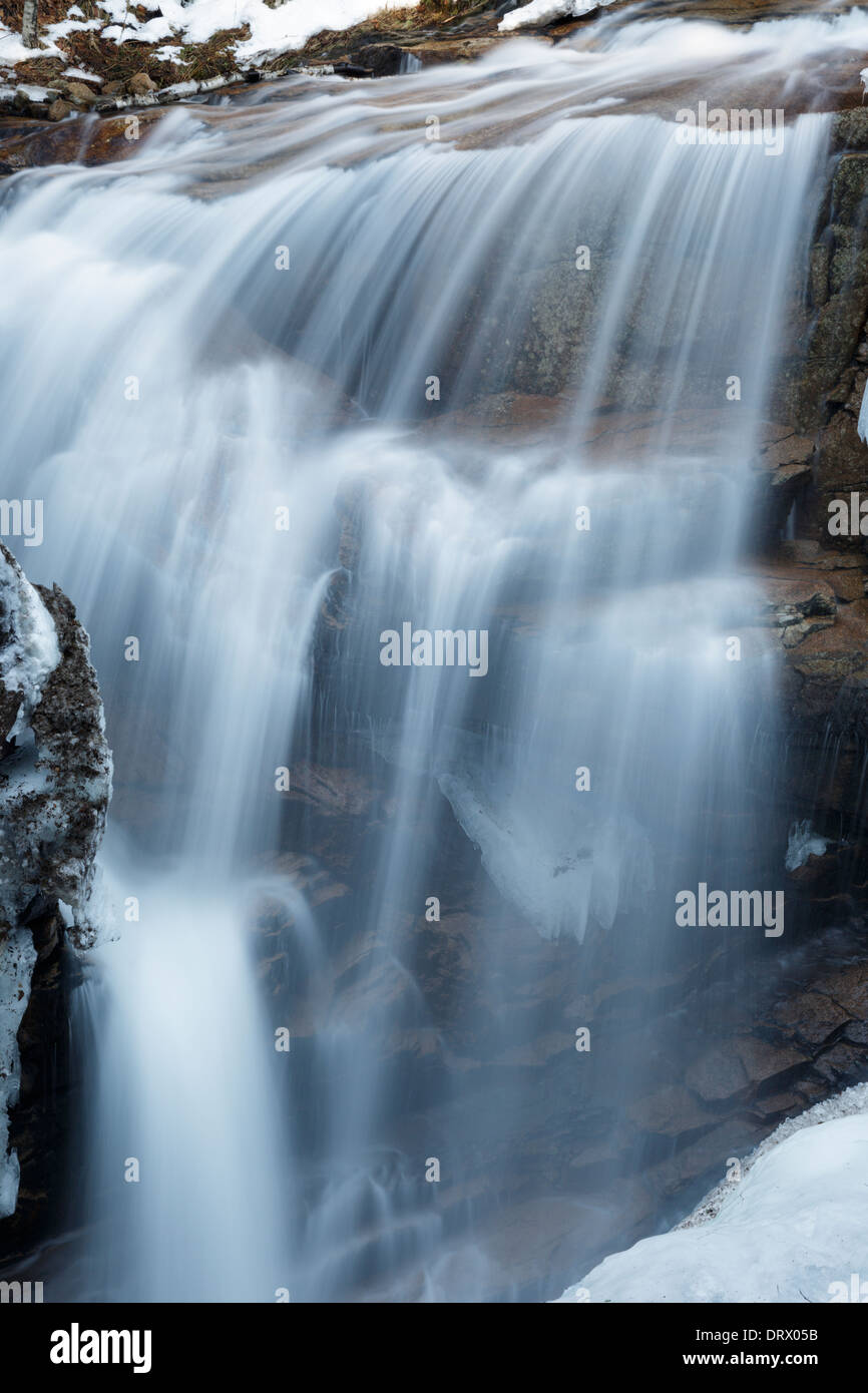Franconia Notch State Park - Avalanche Falls in Flume Gorge in Lincoln ...