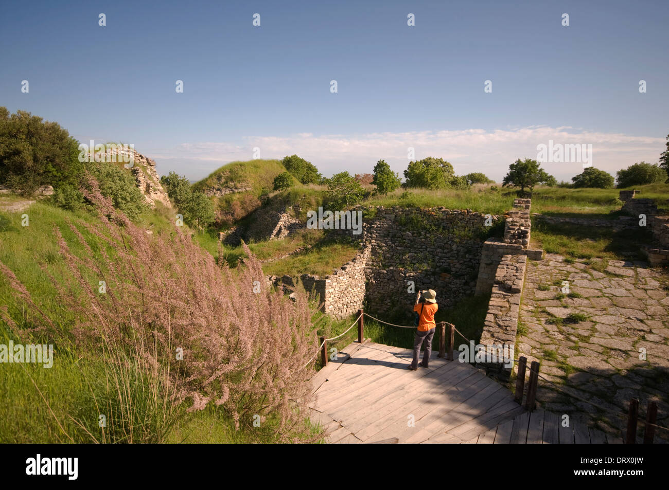 ASIA, Turkey, North Aegean, Troy (originally 3000 BC), Troy II (2500 ...