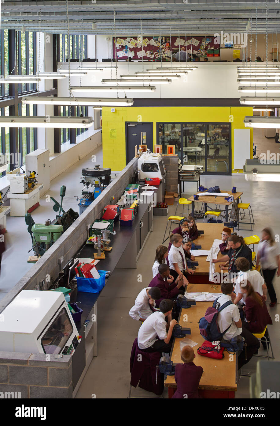 Wednesfield School, Wolverhampton, United Kingdom. Architect: Capita ...