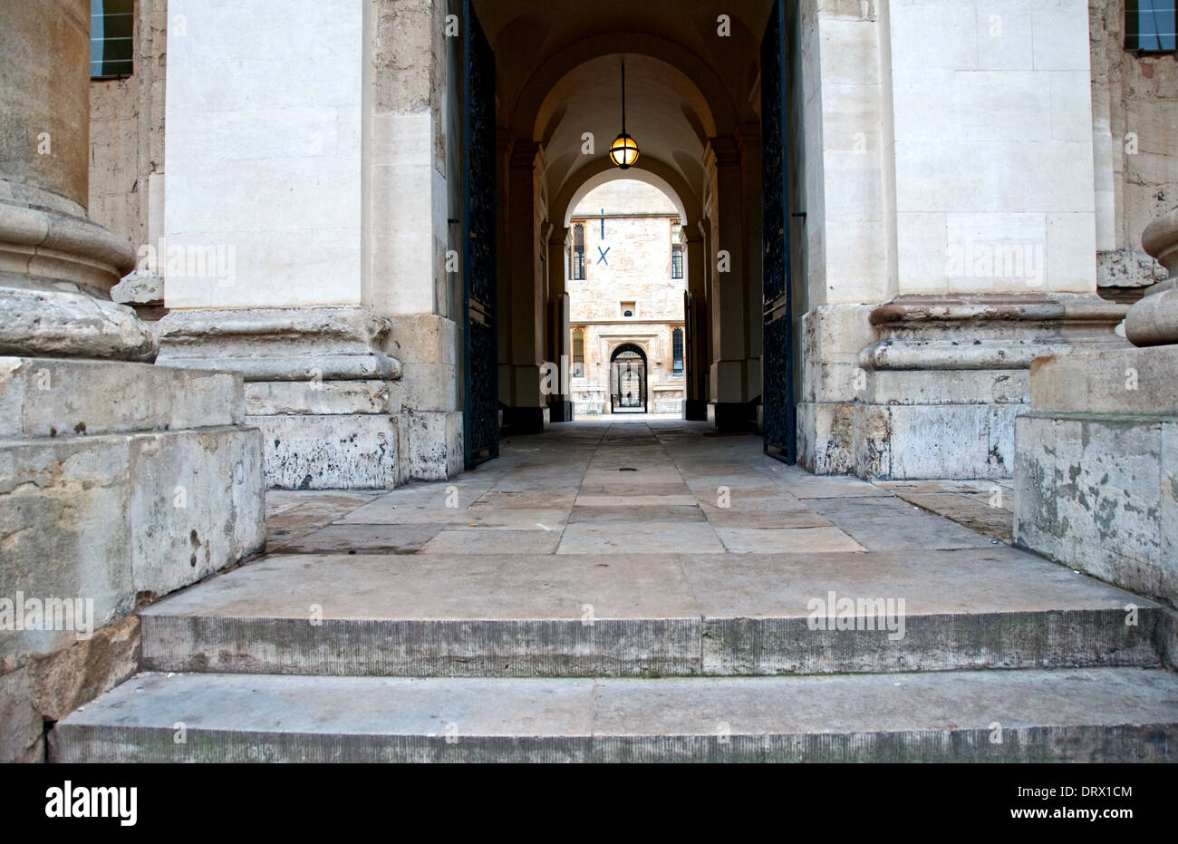 Entrance to Clarendon Building / Bodlean Library, Oxford Stock Photo ...