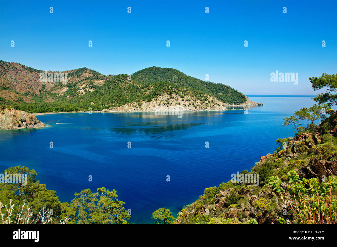 Turkey sea landscape Stock Photo - Alamy