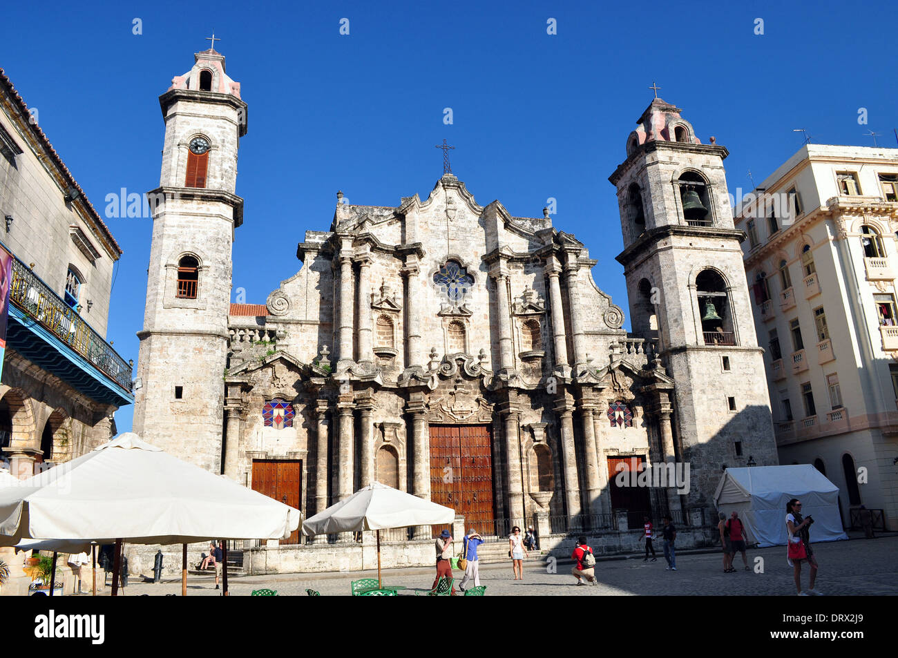 Havana, Cuba: The main cathedral Stock Photo - Alamy