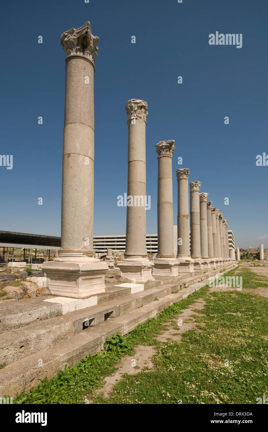 ASIA, Turkey, Izmir, Agora (ancient city of Smyrna, 1st Century AD ...