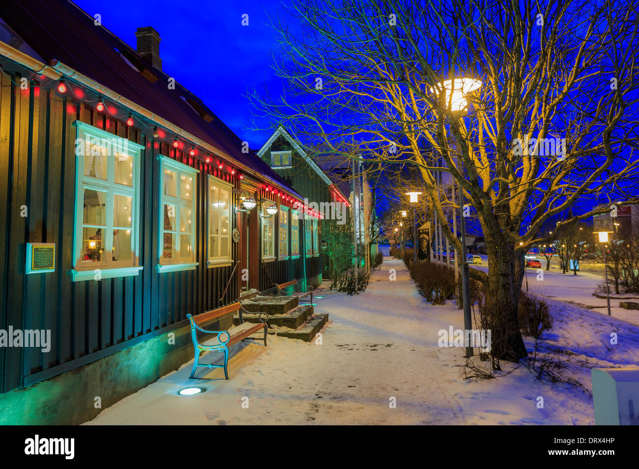 Reykjavik old iceland restaurant hi-res stock photography and images ...