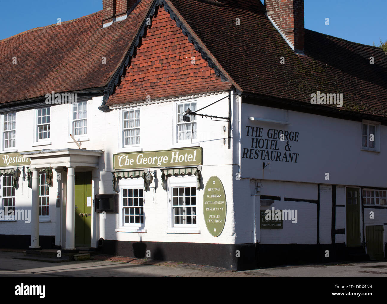 High Street Odiham Hampshire England High Resolution Stock Photography ...