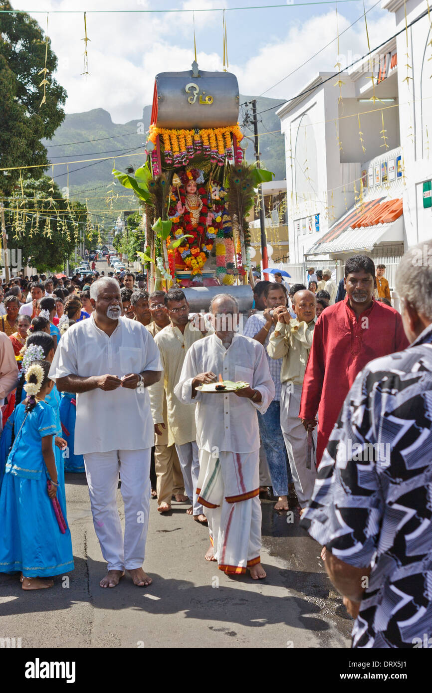 Thaipoosam cavadee mauritius hi-res stock photography and images - Alamy