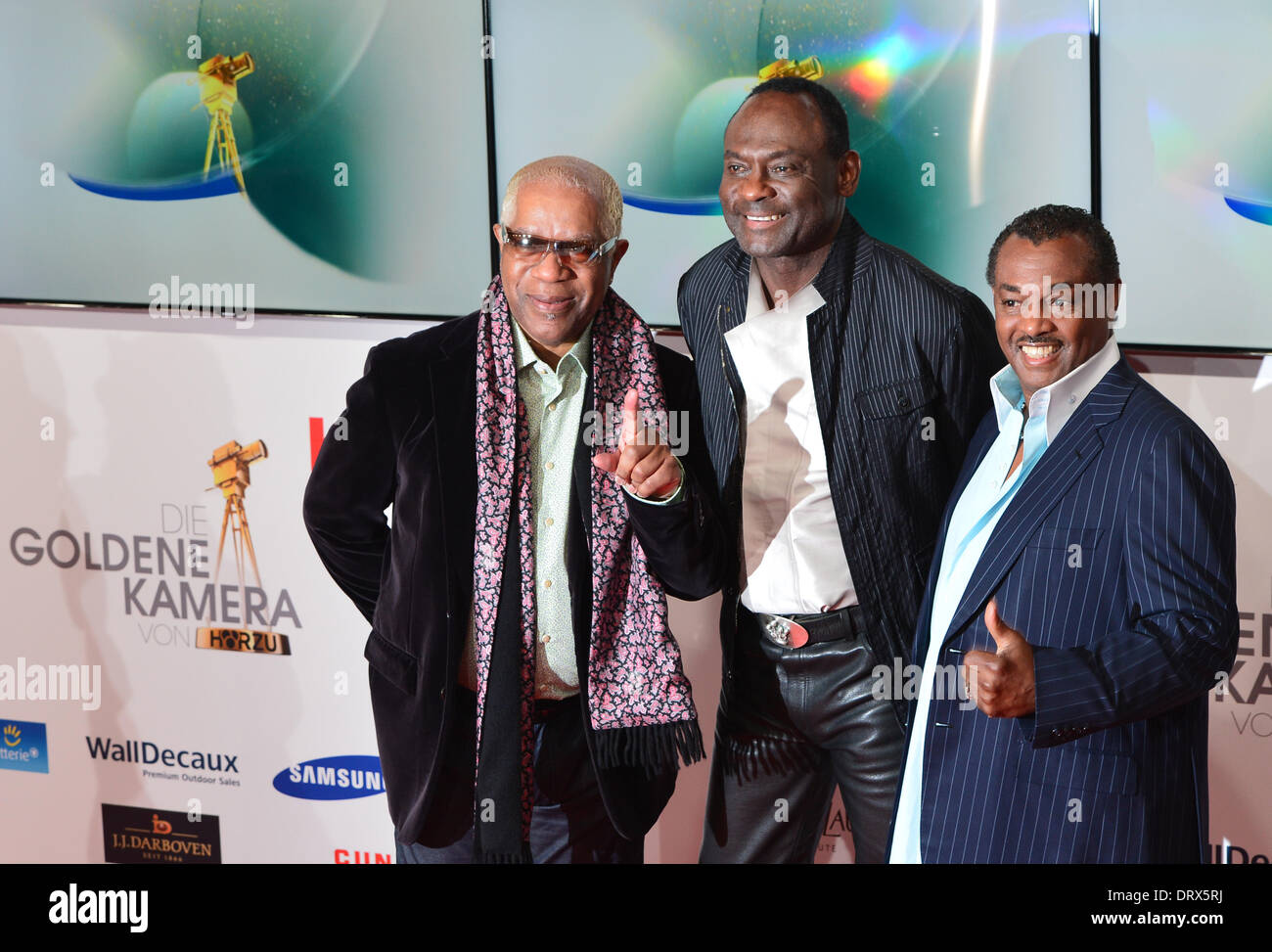 Berlin, Germany. 01st Feb, 2014. Funk band Kool & the Gang arrive at ...