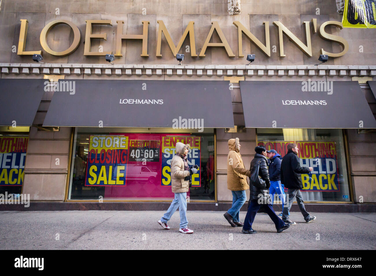 The Loehmann's department store in the Chelsea neighborhood of New York ...
