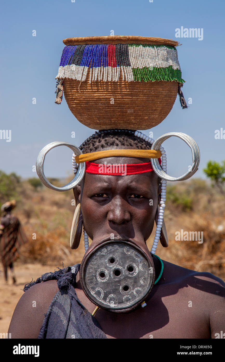Mursi Tribe Lip Plates