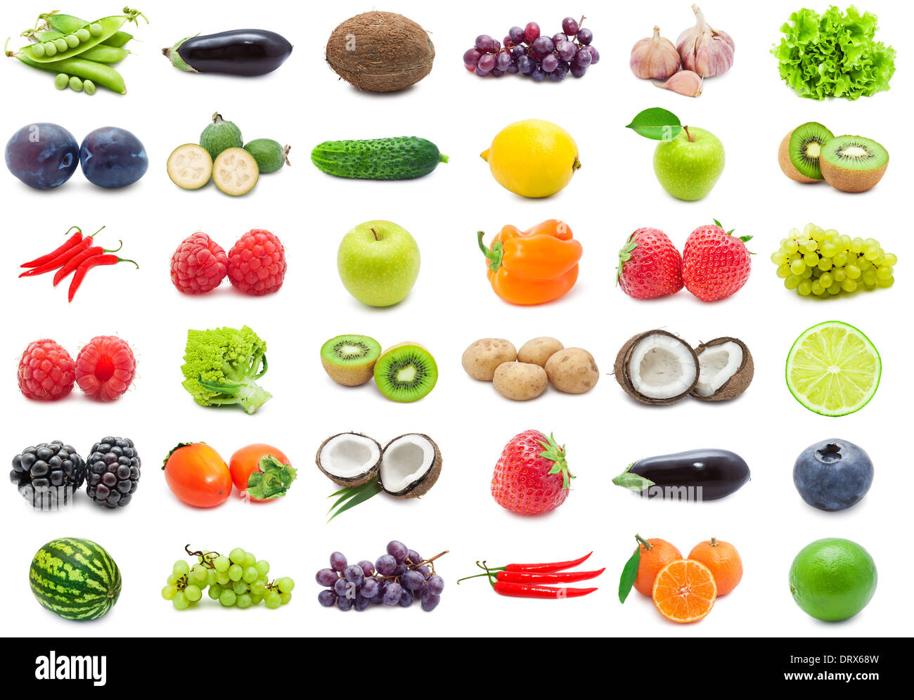 Fruits and Vegetables Stock Photo - Alamy