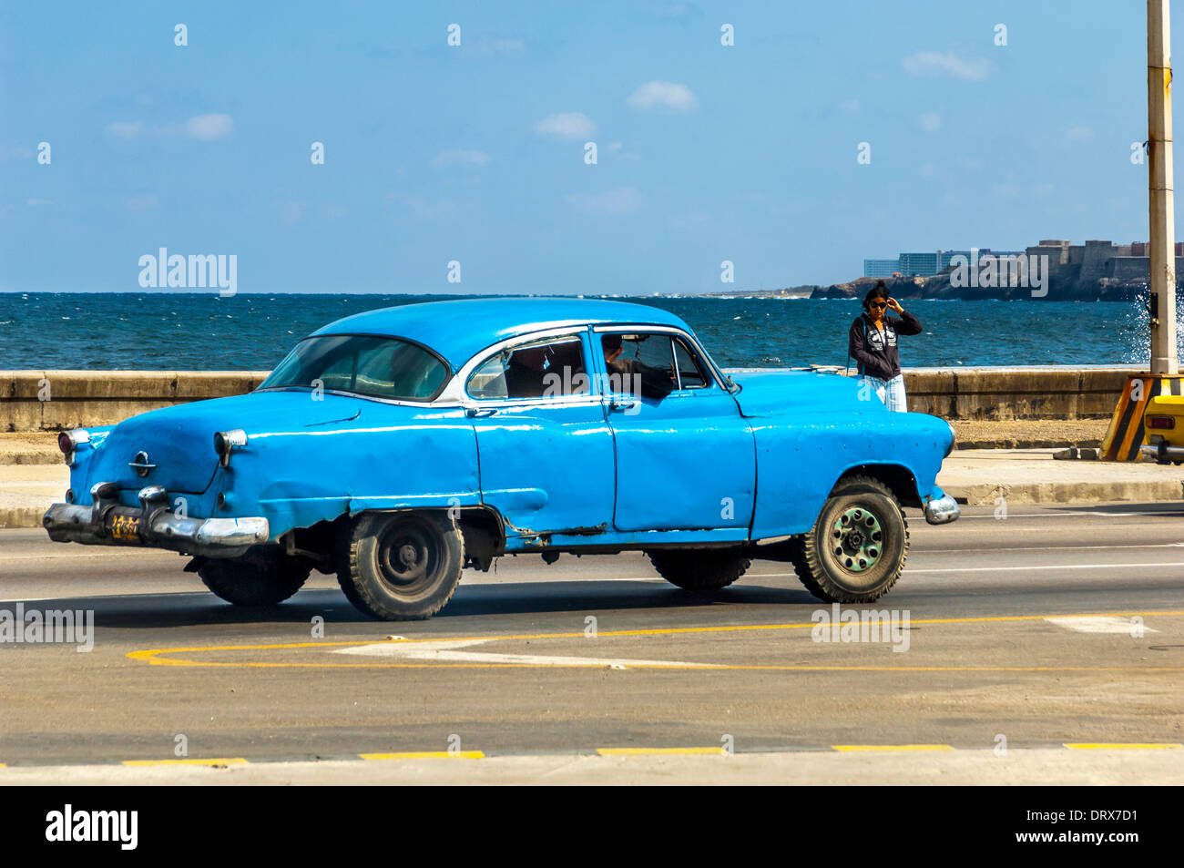 American motor cars from 1950's, Havana, Cuba Stock Photo - Alamy
