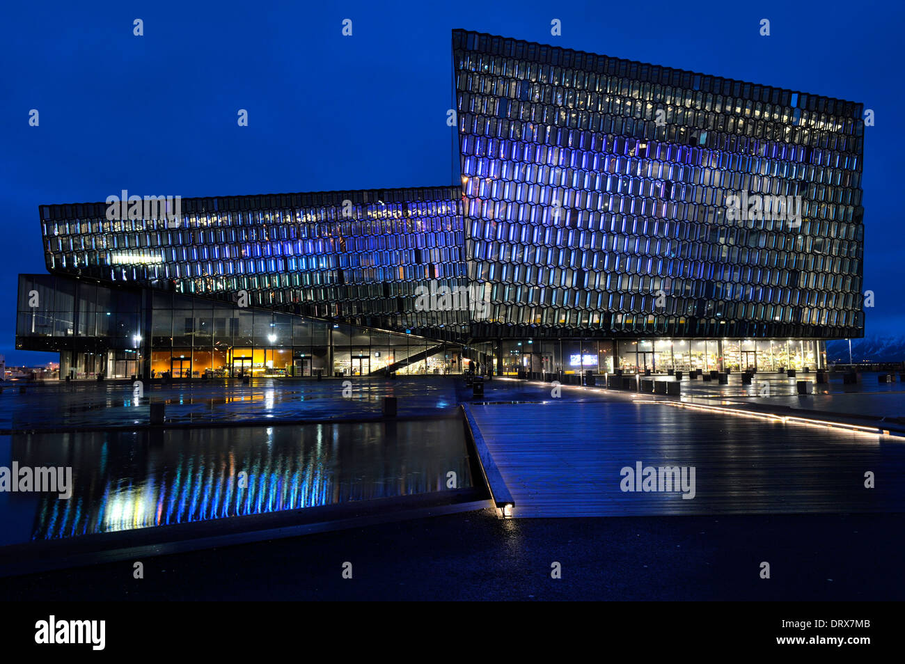 Harpa Concert Hall Stock Photo - Alamy